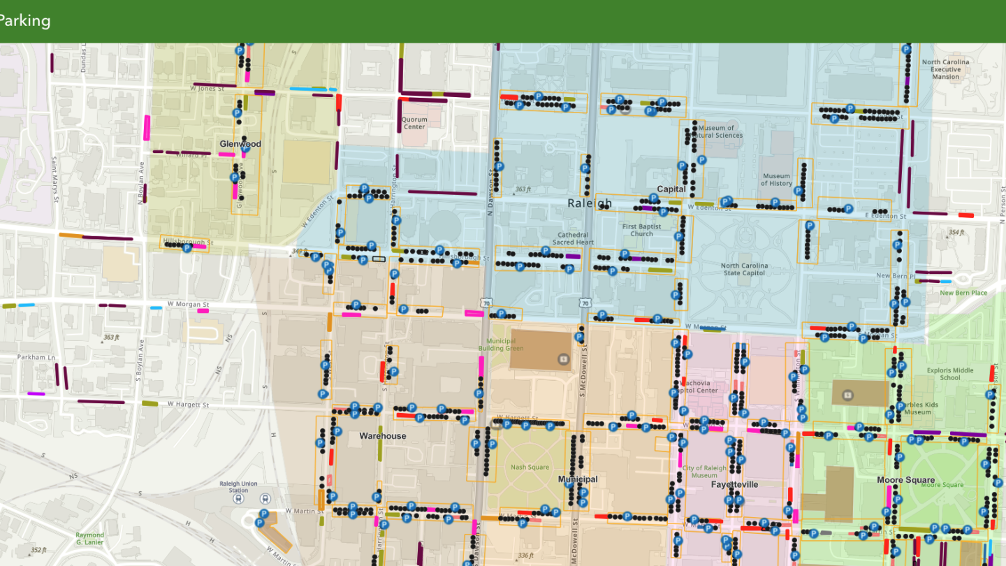 Downtown Parking Locations and Maps | Raleighnc.gov