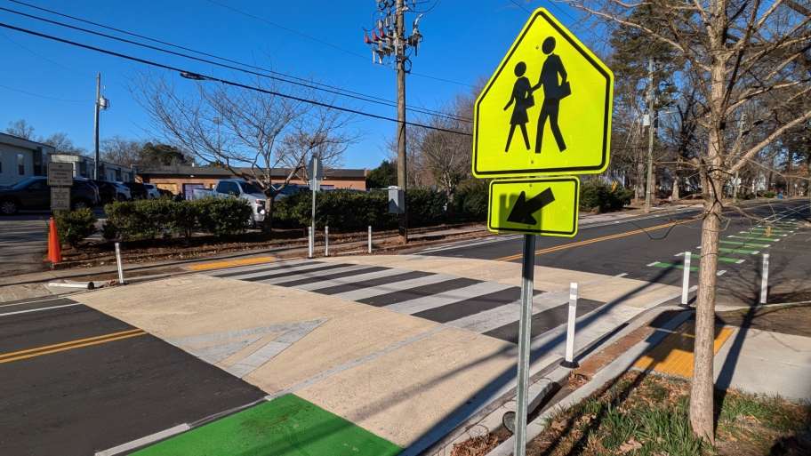 New Raised Crosswalks Improve Safety on St. Mary’s Street | Raleighnc.gov