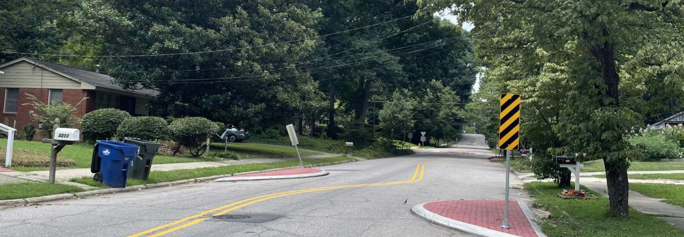 Traffic Calming Projects - In Construction | Raleighnc.gov