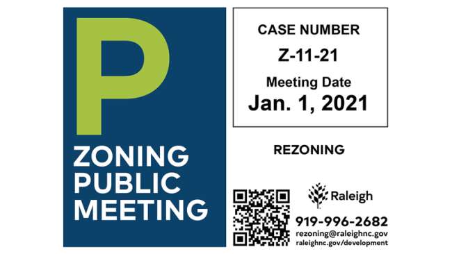 Public Notice Signs | Raleighnc.gov