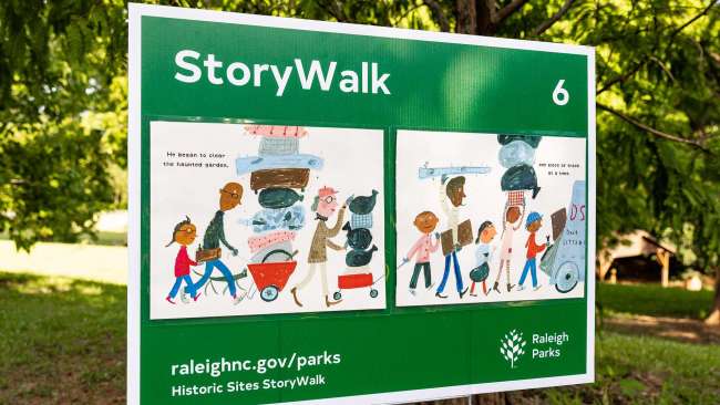 StoryWalk ® | Raleighnc.gov
