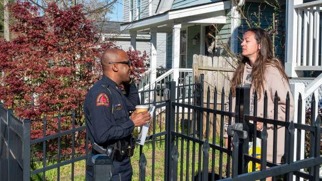 Community Policing Initiative Strengthens Neighborhood Bonds ...